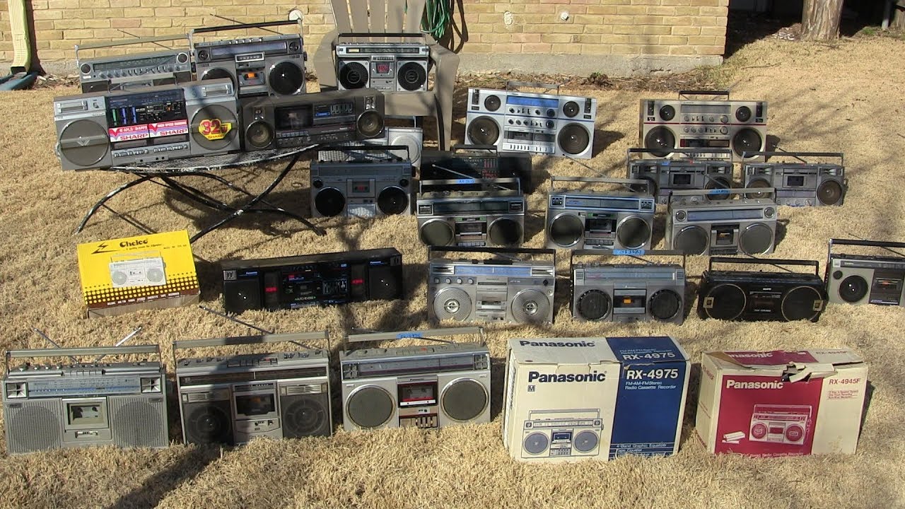 Cassette boombox Outside restored or repaired working for sale as of 02 ...
