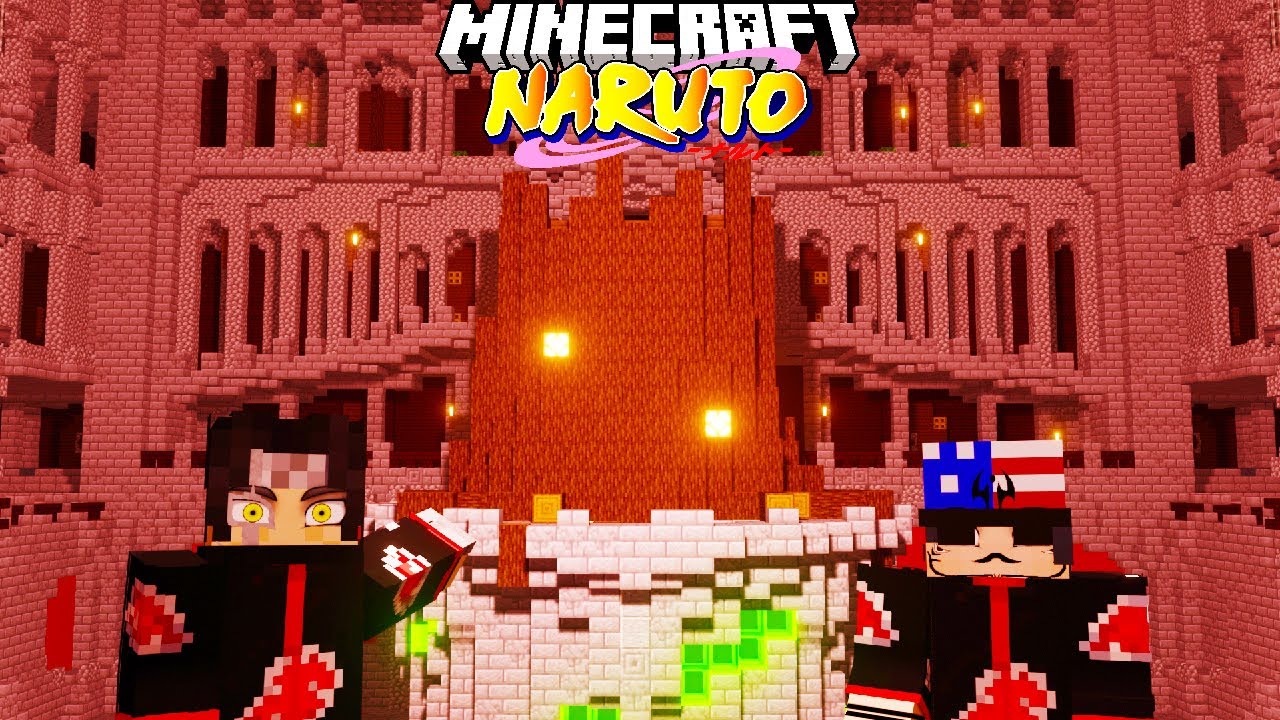 Otsutsuki Divine Tree FOUND In Naruto Minecraft - YouTube