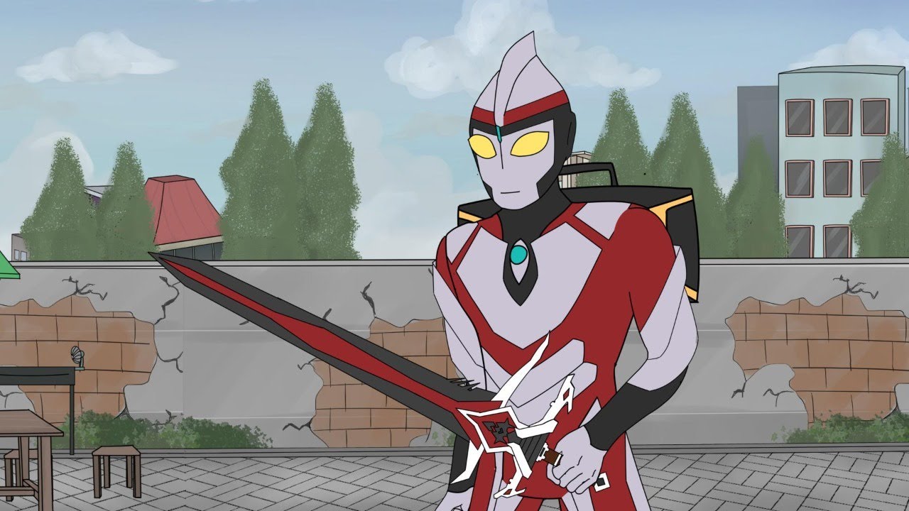 Ultraman Samurai Asli Dari Jepang - Kartun Ultraman - YouTube