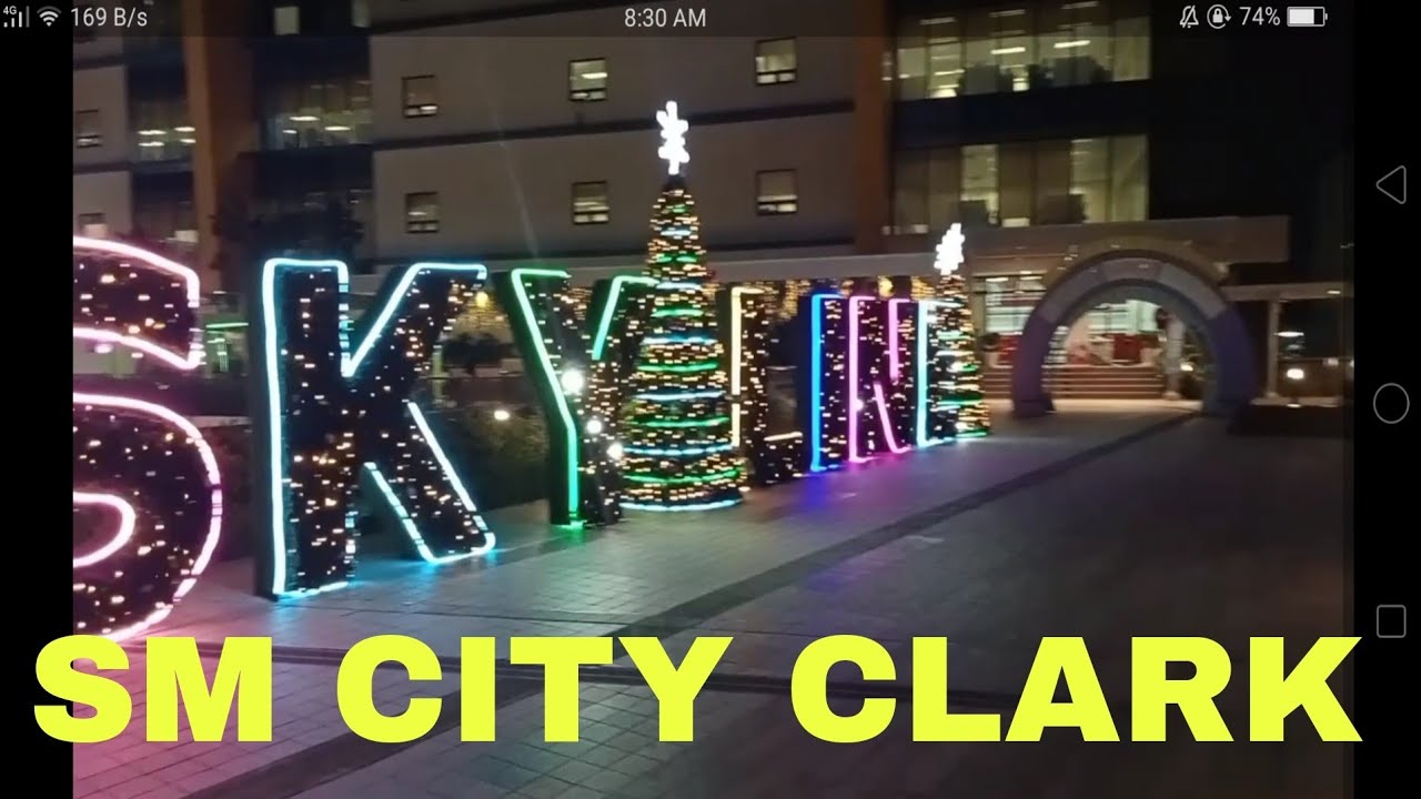 WALKING TOUR VEDIO SKYLINE SM.CITY CLARK @jinorstv5193 - YouTube