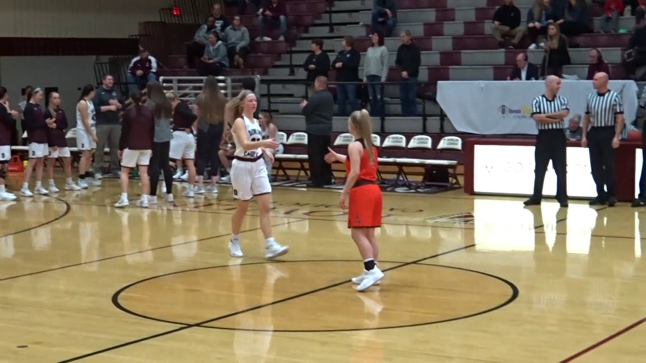 THE DOWLING CATHOLIC MAROONS BEAT THE AMES LITTLE CYCLONES, 55 TO 48 ...