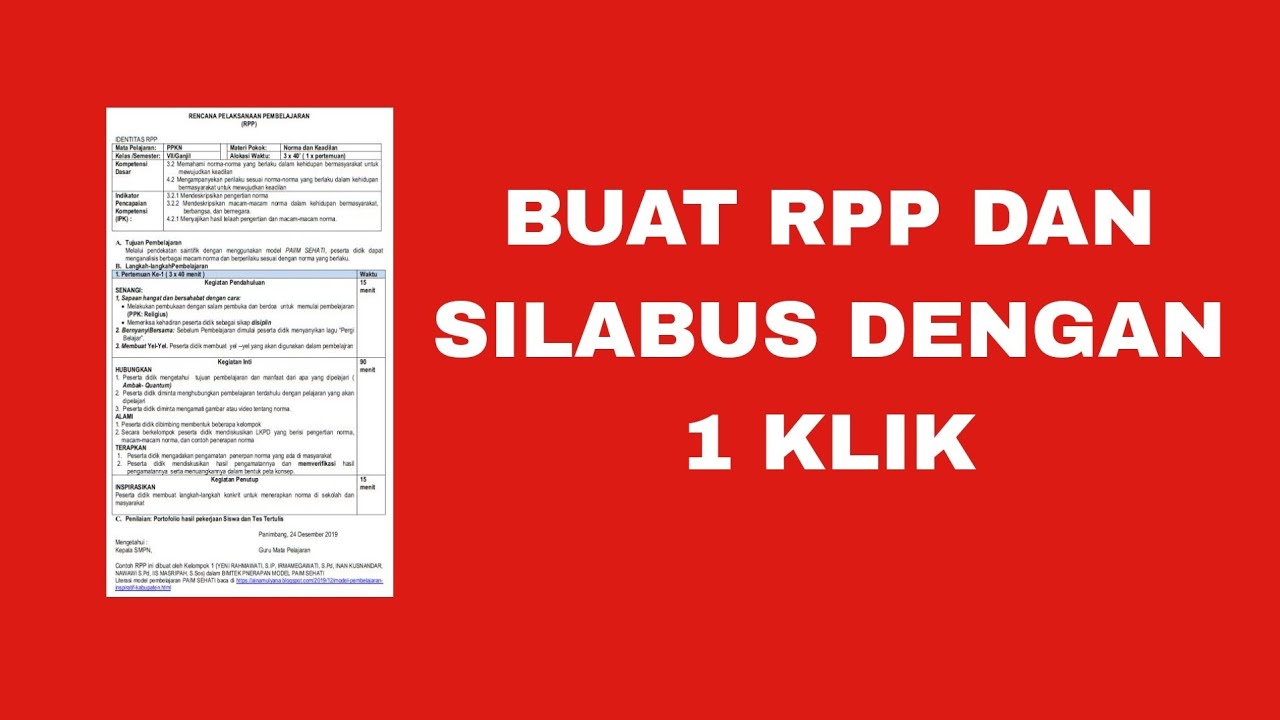AI Tools untuk Membuat RPP & SILABUS Otomatis - YouTube