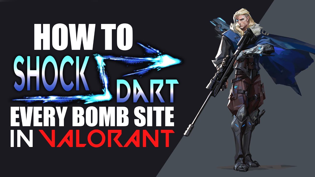 How to Shock Dart every bomb site in VALORANT - YouTube