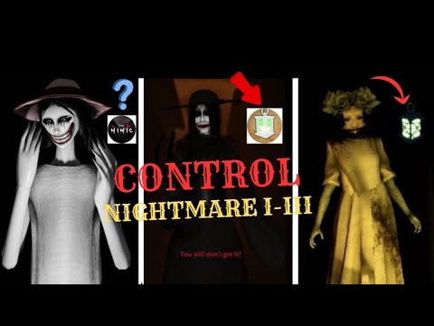 Solo Nightmare Control Chapters 1-3 Full Walkthrough - The Mimic - YouTube