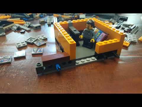 Lego Ninjago City (Set 70260) Comic Book Store Time Lapse Build - YouTube