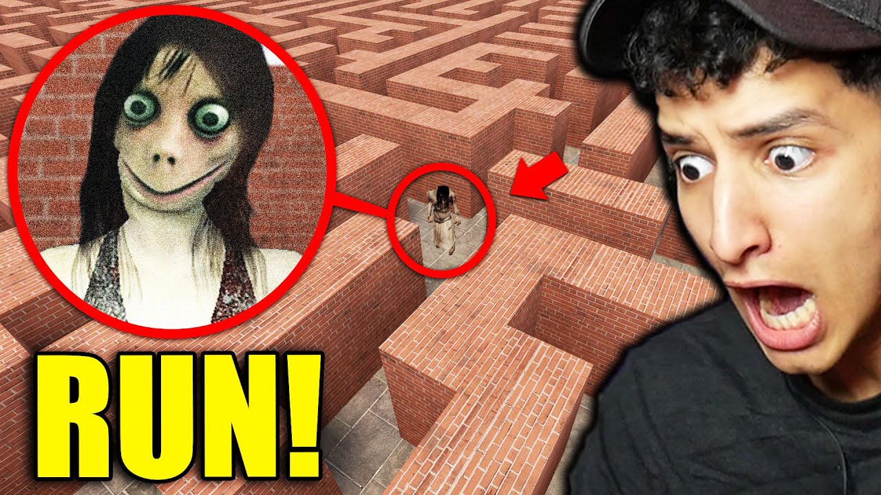 If You See This CREEPY Girl in a Maze, RUN AWAY FAST!! (Scary) - YouTube
