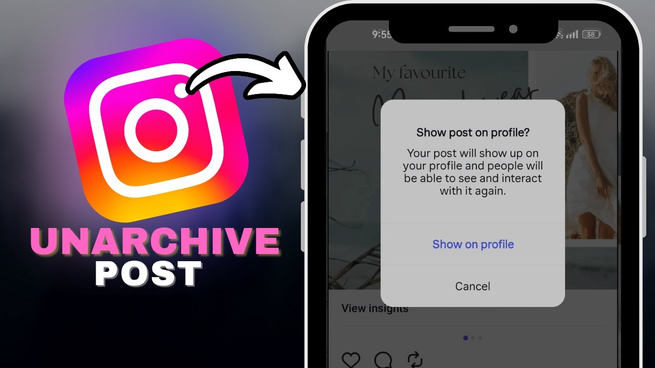 How To Unarchive Posts On Instagram in SECONDS! - YouTube