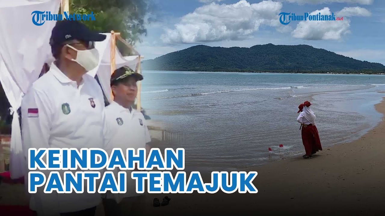 Momen Gubernur Sutarmidji Menikmati Keindahan Pantai Temajuk Sambas ...