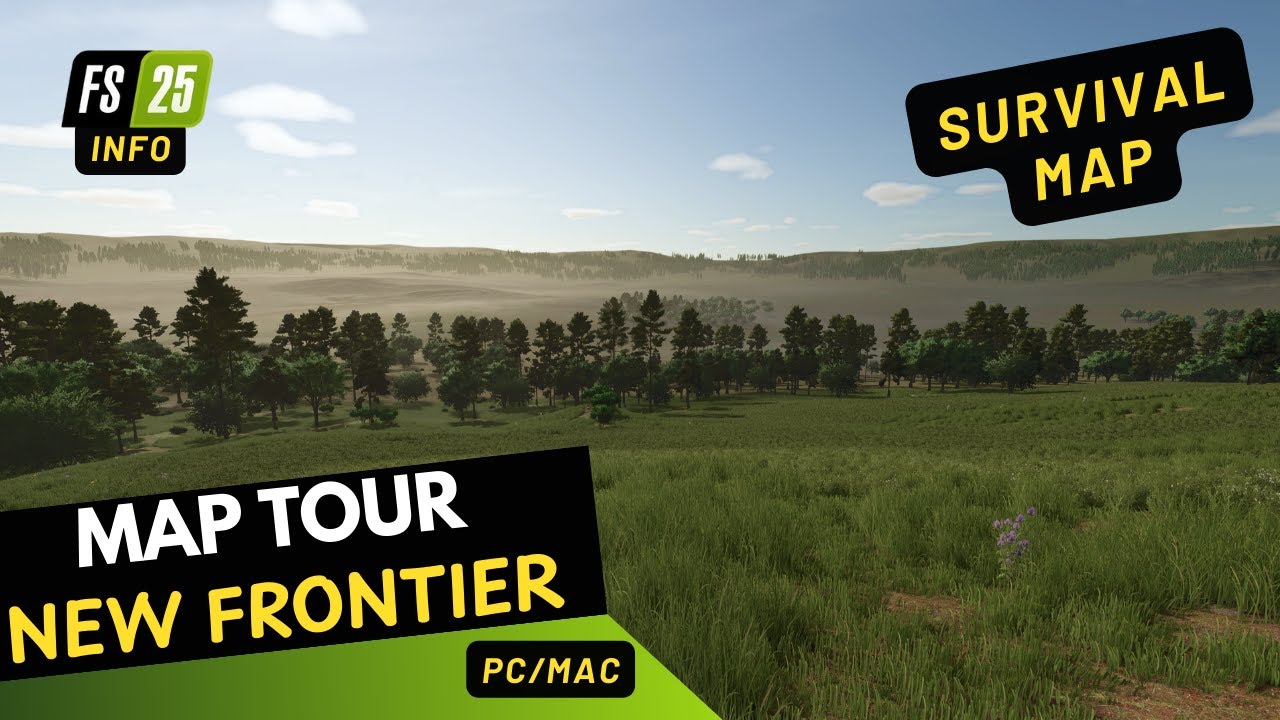 Farming Simulator 25 Map Tour | New Frontier | Nieuwe Map | De eerste ...