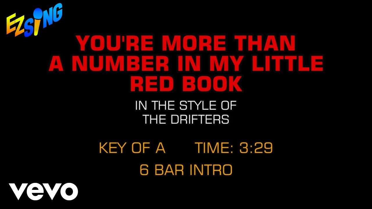 Drifters - You're More Than A Number In My Little Red Book (Karaoke EZ ...