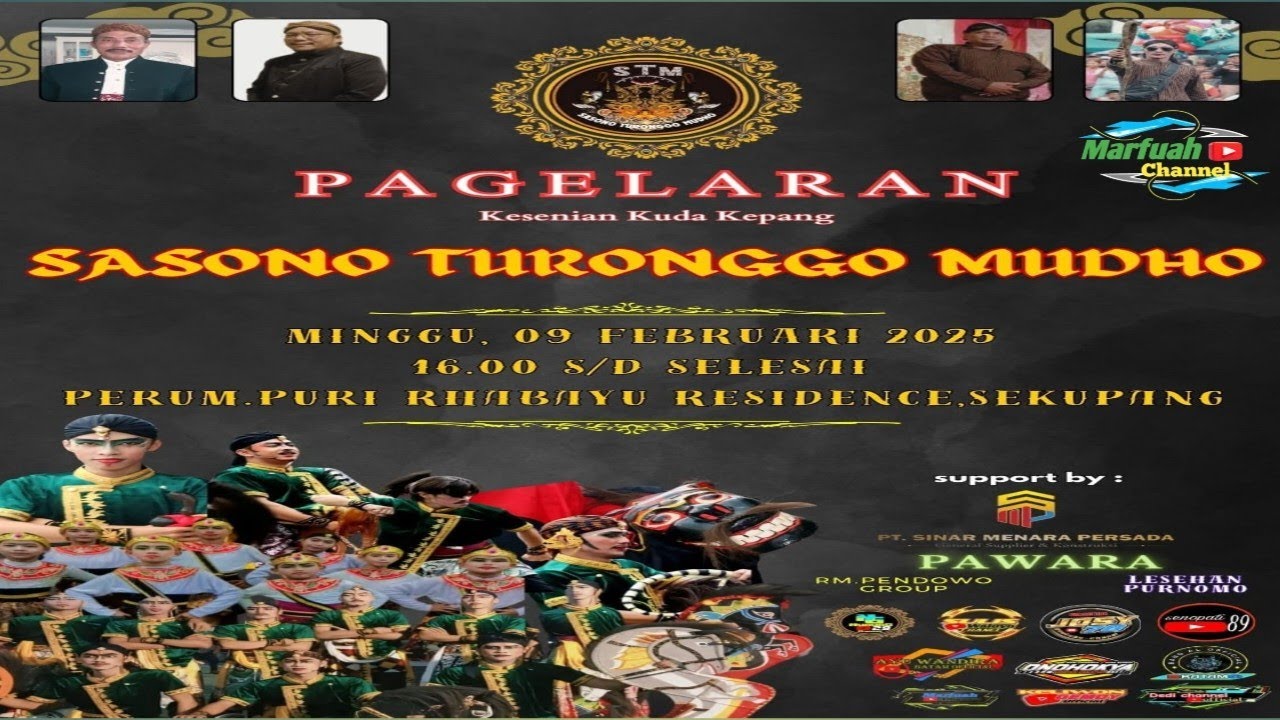 Live streaming jaranan Ebeg Banyumasan sasono turonggo mudho di perum ...