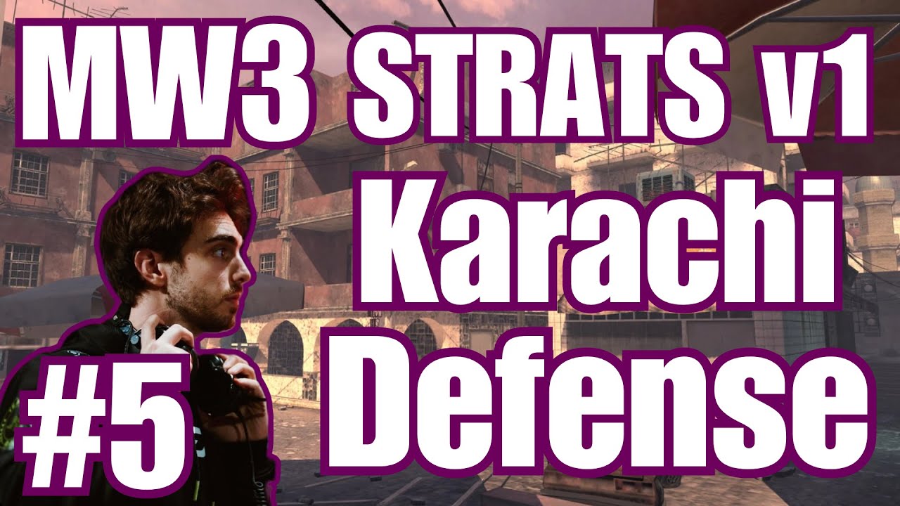 MW3 STRATS v1 | #5 KARACHI Spread Defense (CDL Pro Strategy) - YouTube