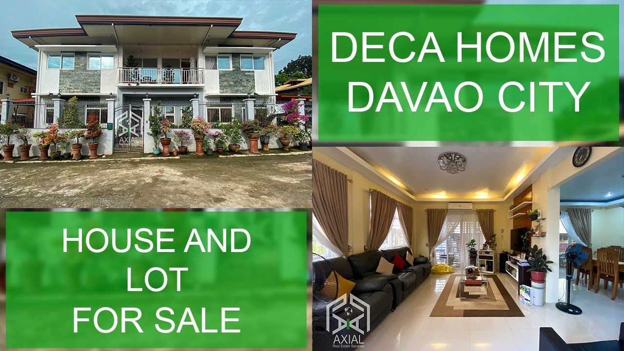 House & Lot For Sale | Deca Homes Residences, Davao City - YouTube