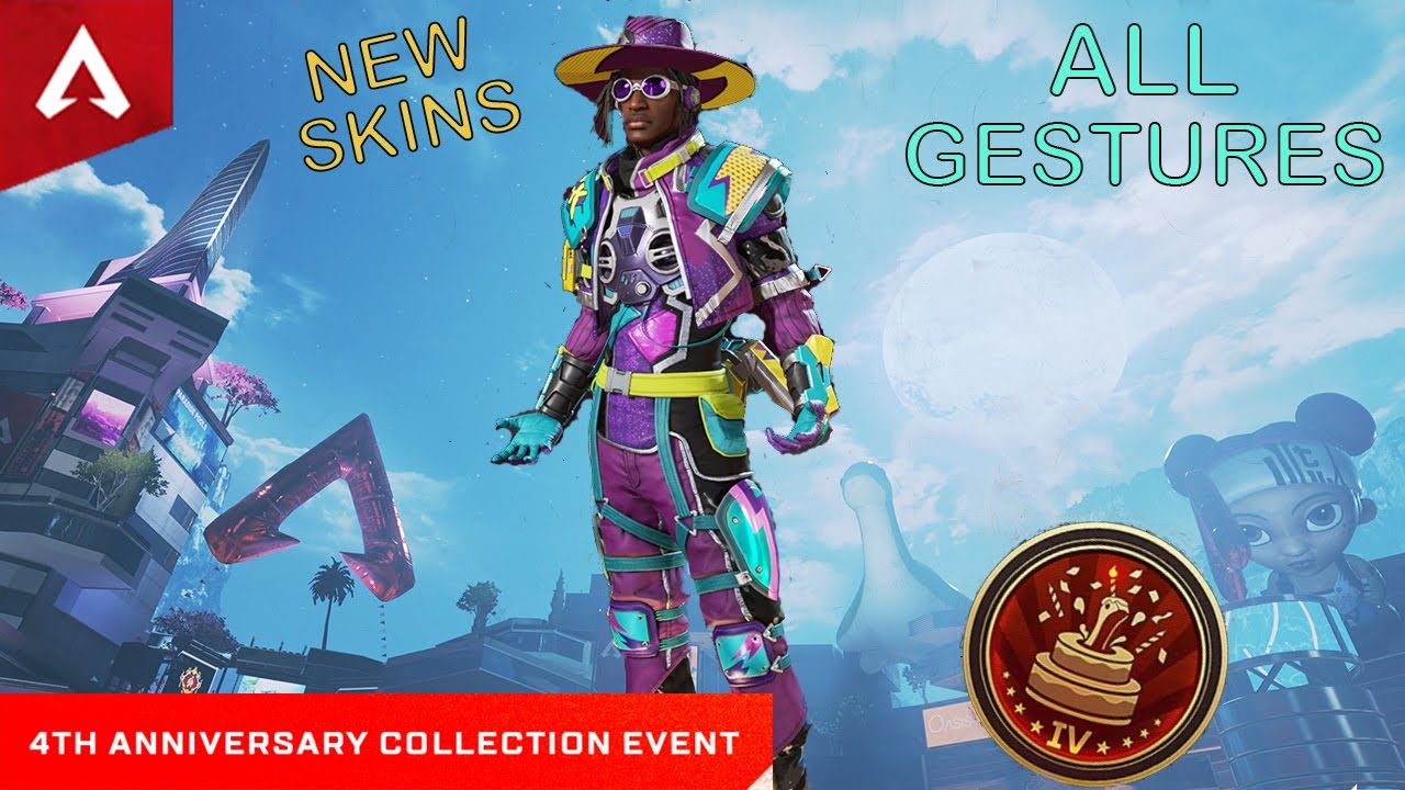 New Legendary Skin for Seer (Subculture), All Gestures. [Apex Legends ...