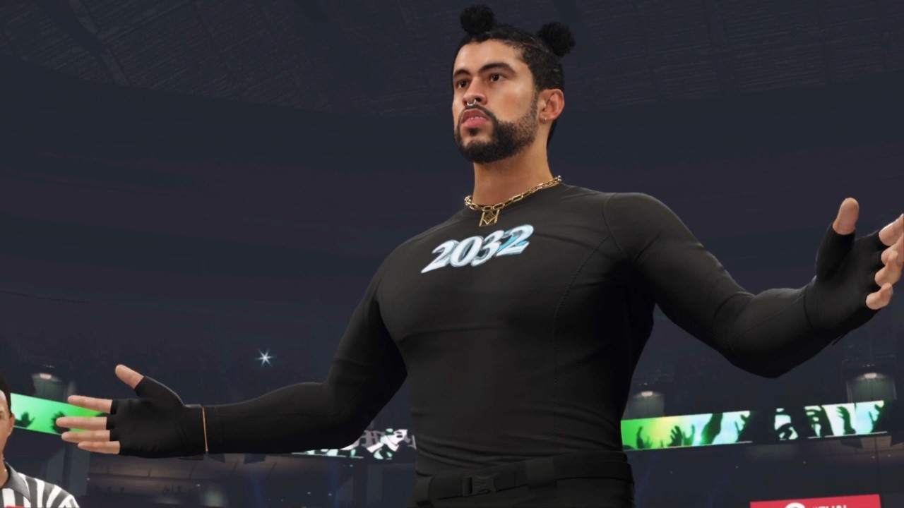 Post Malone Picks A Fight With Bad Bunny - WWE 2K24 Universe Mode - YouTube