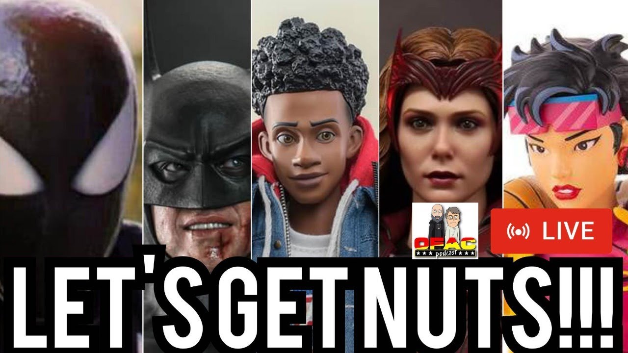 LET'S GET NUTS!!! *LIVE* HOT TOYS | JOHN WICK 5 | SPIDERVERSE ...