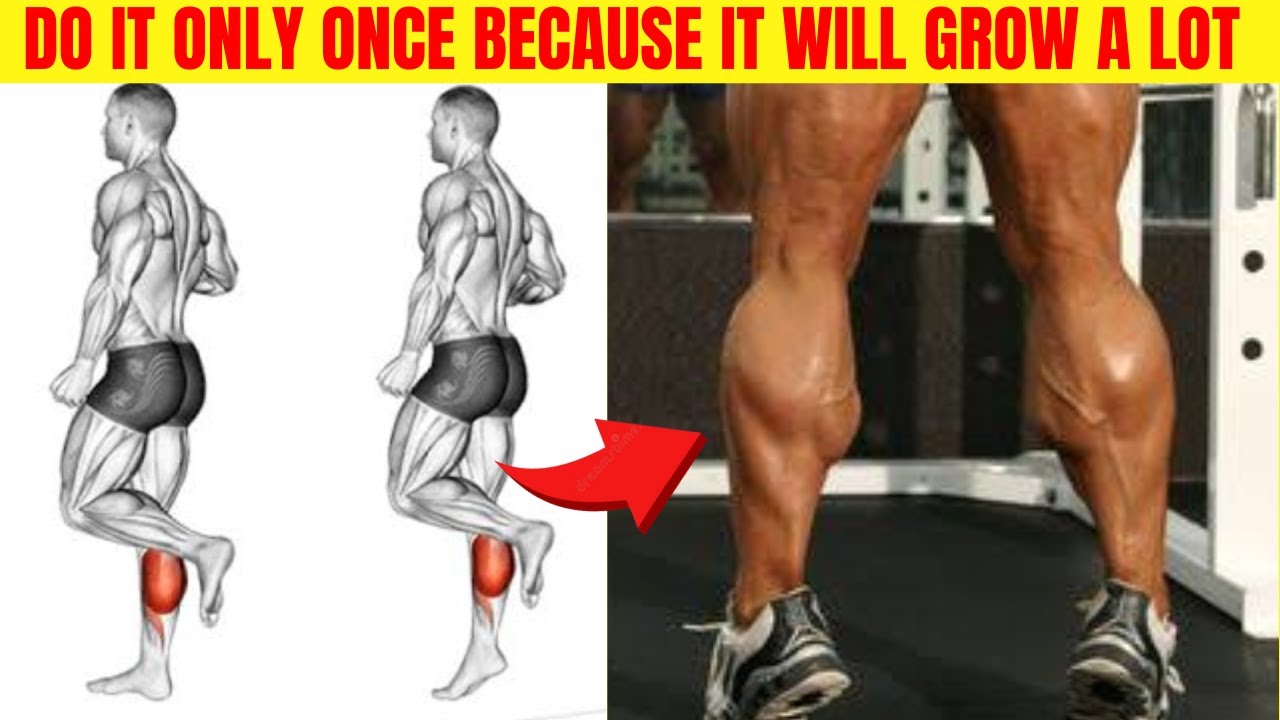 powerful exercise to grow calf - YouTube