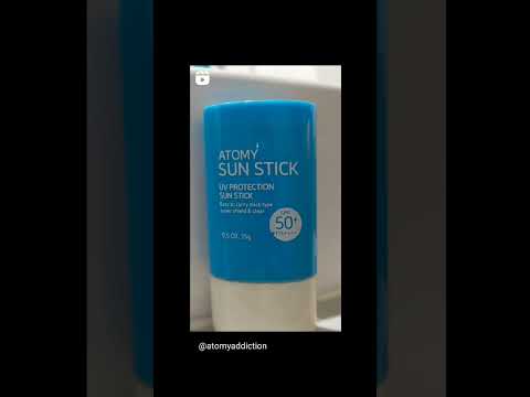 Atomy sunstick sunscreen sunblock spf 50 PA ++++ lindungi kulit dari UV ...