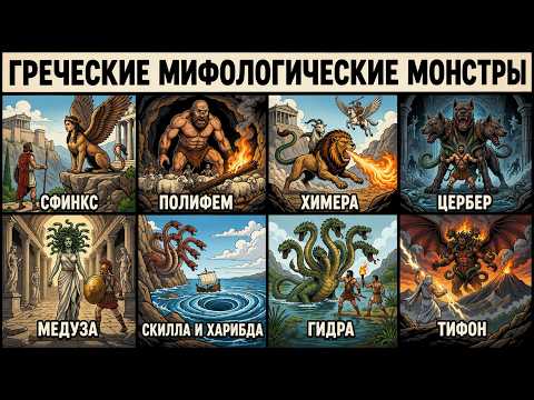 10 самых ужасающих монстров греческой мифологии: полное объяснение