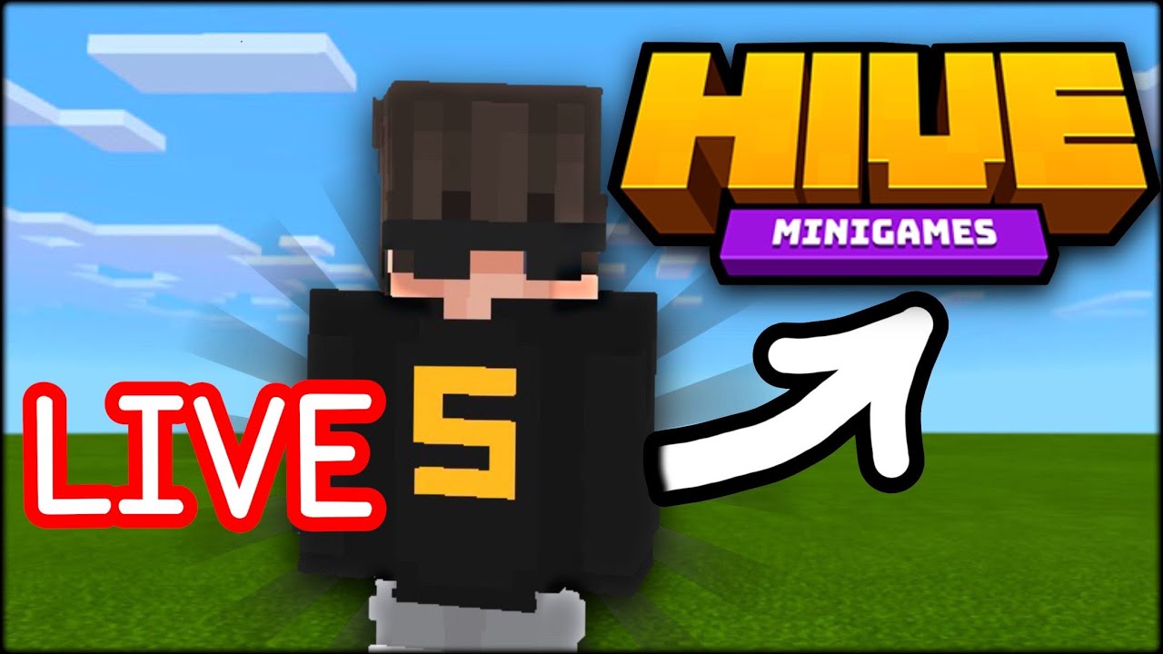 Hive With Viewers and HANDCAM - Minecraft (LIVE) - YouTube
