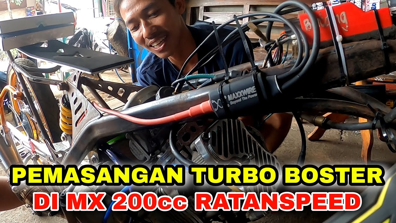 MX 200cc RATANSPEED PAKAI TURBO BOSTER MAXXWIRE ‼️ - YouTube