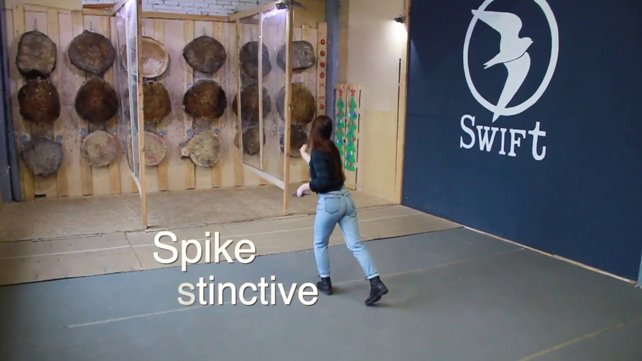 Instinctive Knife throwing from 3 to 7 meters - YouTube