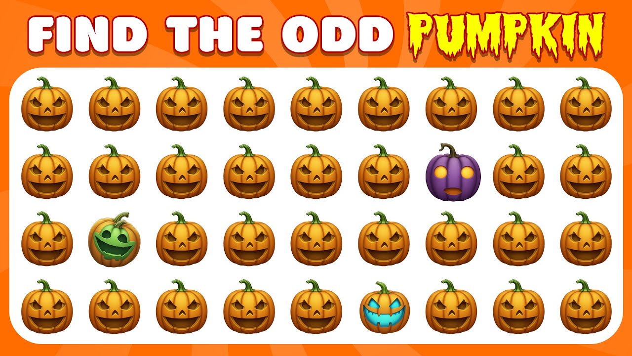 Find the ODD One Out - Halloween Edition! 🦇🔮🎃 | Quiz Bee - YouTube