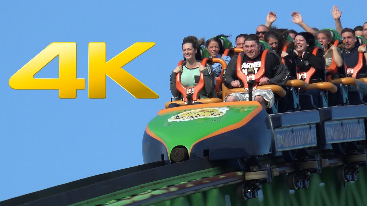 4K | Six Flags Great Adventure Jackson, NJ - YouTube