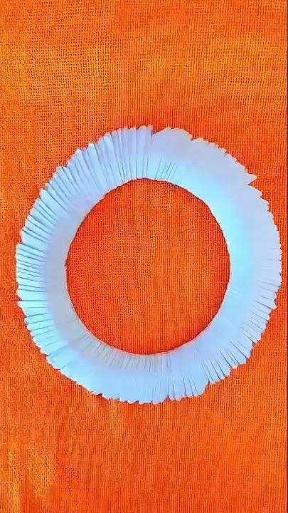 cómo hacer un circulo perfecto de origami #origami - YouTube