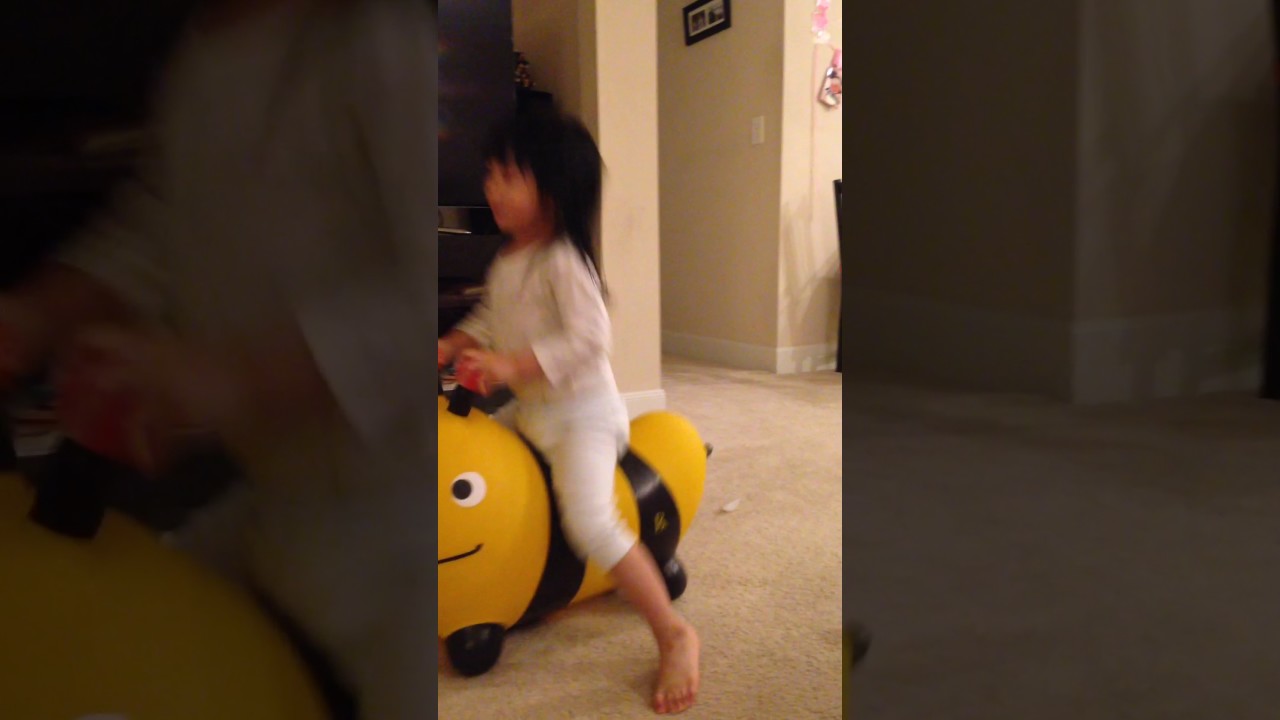 Riding the bouncing bee - YouTube