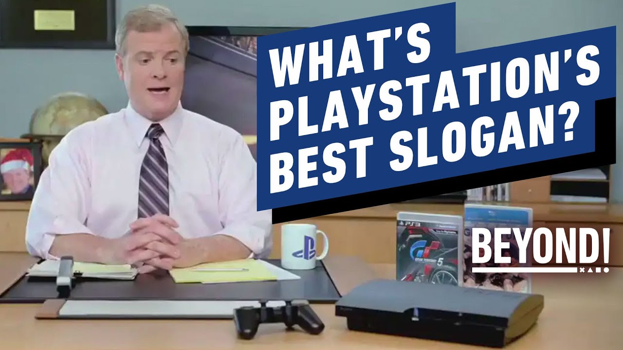 What’s PlayStation’s Best Slogan? - Beyond Clips - YouTube