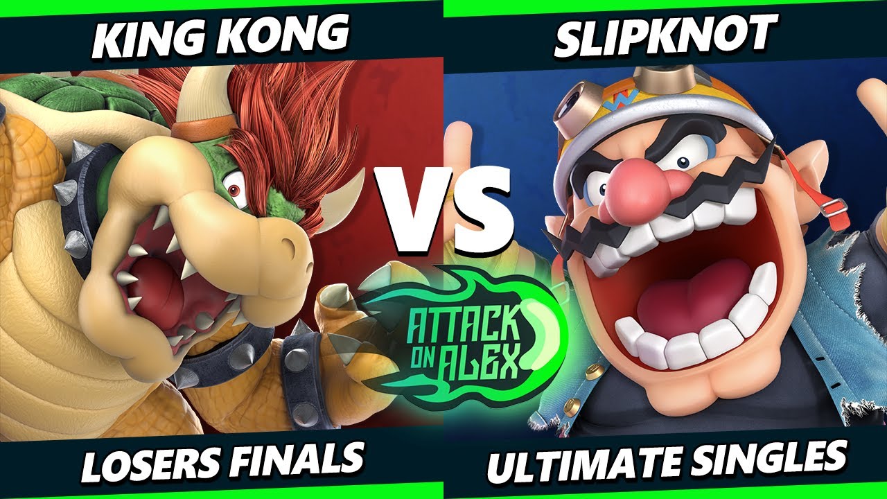 Attack on Alex 33 LOSERS FINALS - Slipknot (Wario) Vs. King-Kong ...