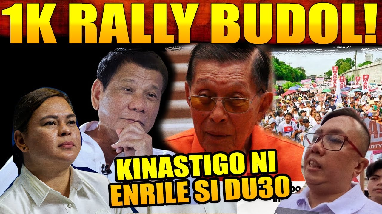 BINUKYA 1K BAYAD SA RALLY AGAINTS KAY VP SARA BINISTO! ENRILE KINASTIGO ...