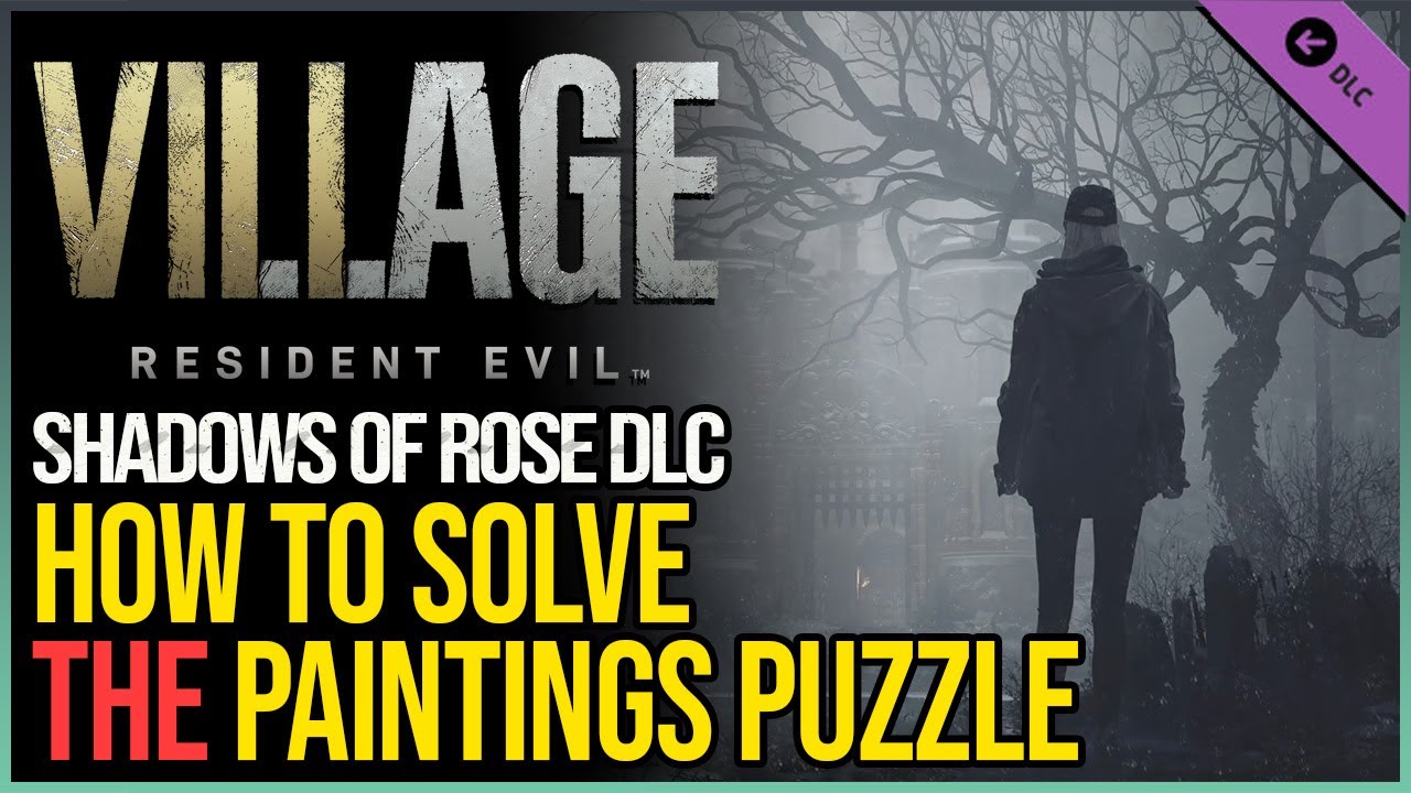 Paintings Puzzle Solution Shadows of Rose RE8 - YouTube