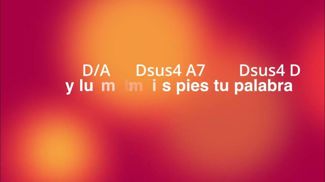 Lampara Es A Mis Pies Tu Palabra Corito Adventista Acordes - YouTube