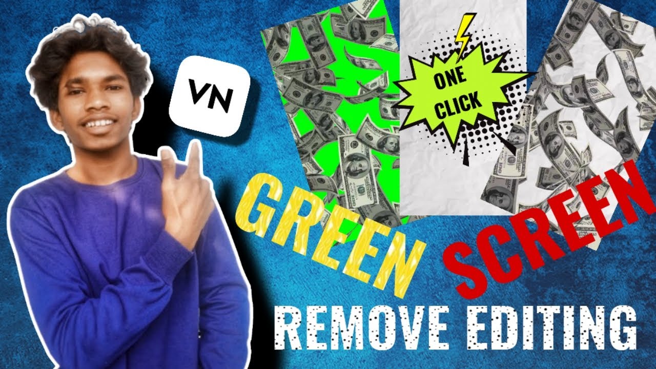 Green Screen Remove Editing With Vn app 😎... - YouTube