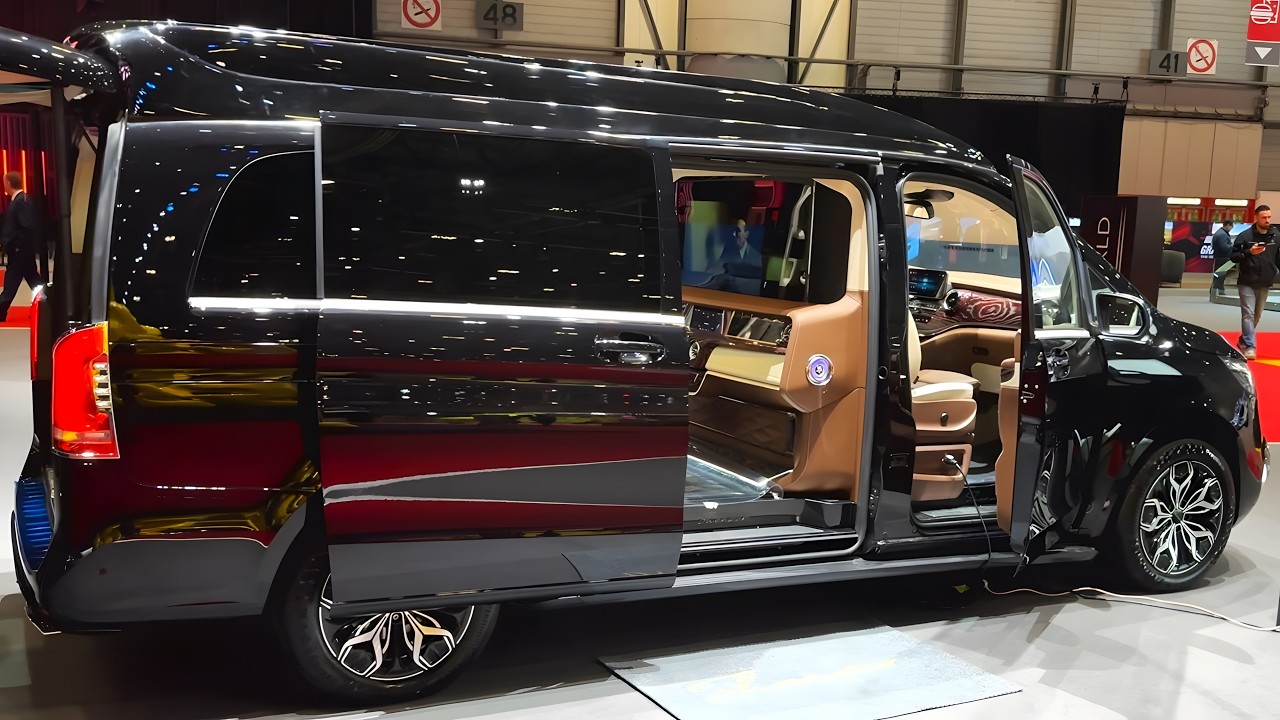 Luxury Custom Mercedes V-Class by Shenzer - in depth Walkaround 4K ...