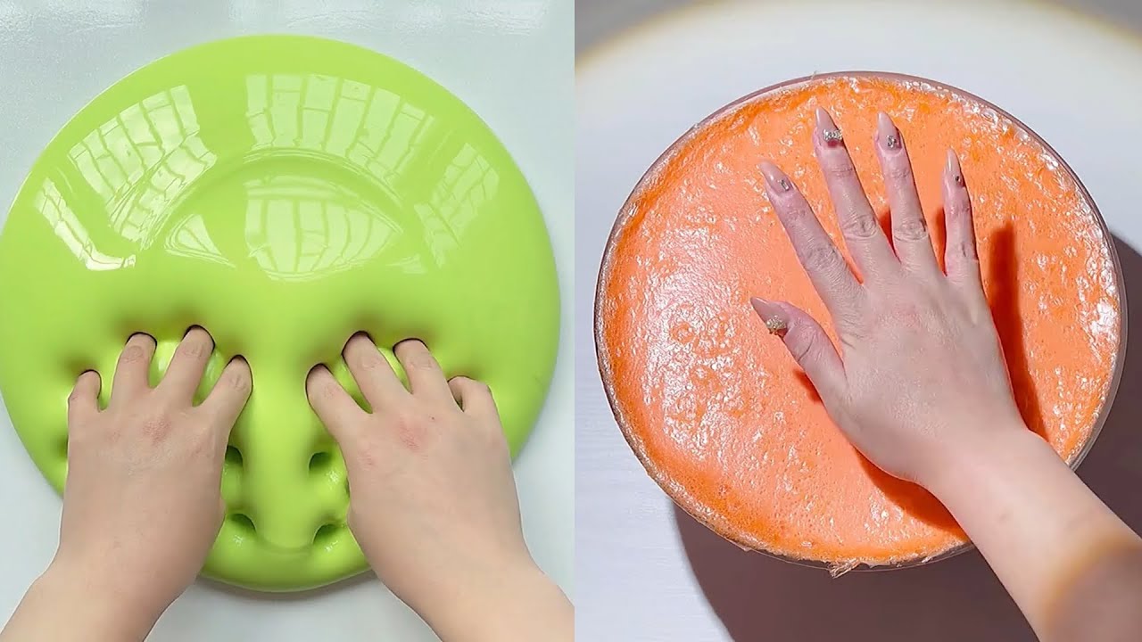 Satisfying Slime Videos | Relaxing Slime ASMR | 2022 #18 - YouTube