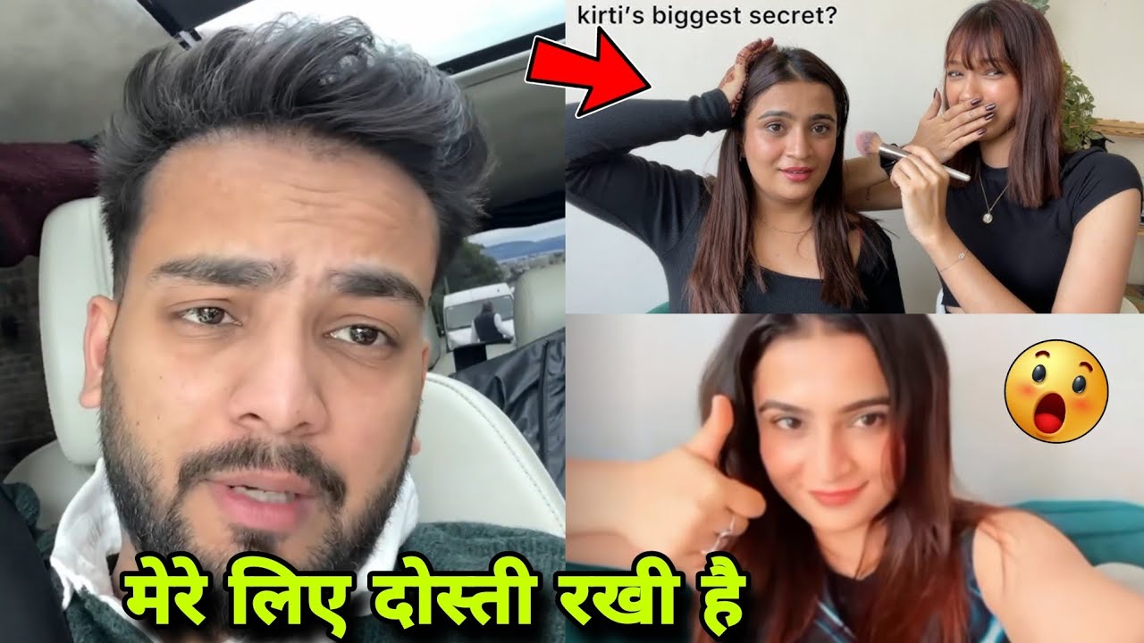 Elvish Yadav Direct Exposed On Kirti Mehra And Ashna Chand Friendship ...
