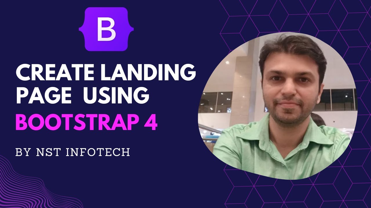 Create Landing Page Using Bootstrap 4 English YouTube Create Landing Page Using Bootstrap 4 English YouTube