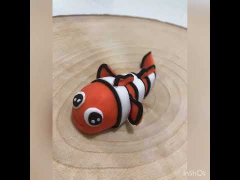 Kayıp Balık Nemo - Şeker Hamurundan Balık Yapımı