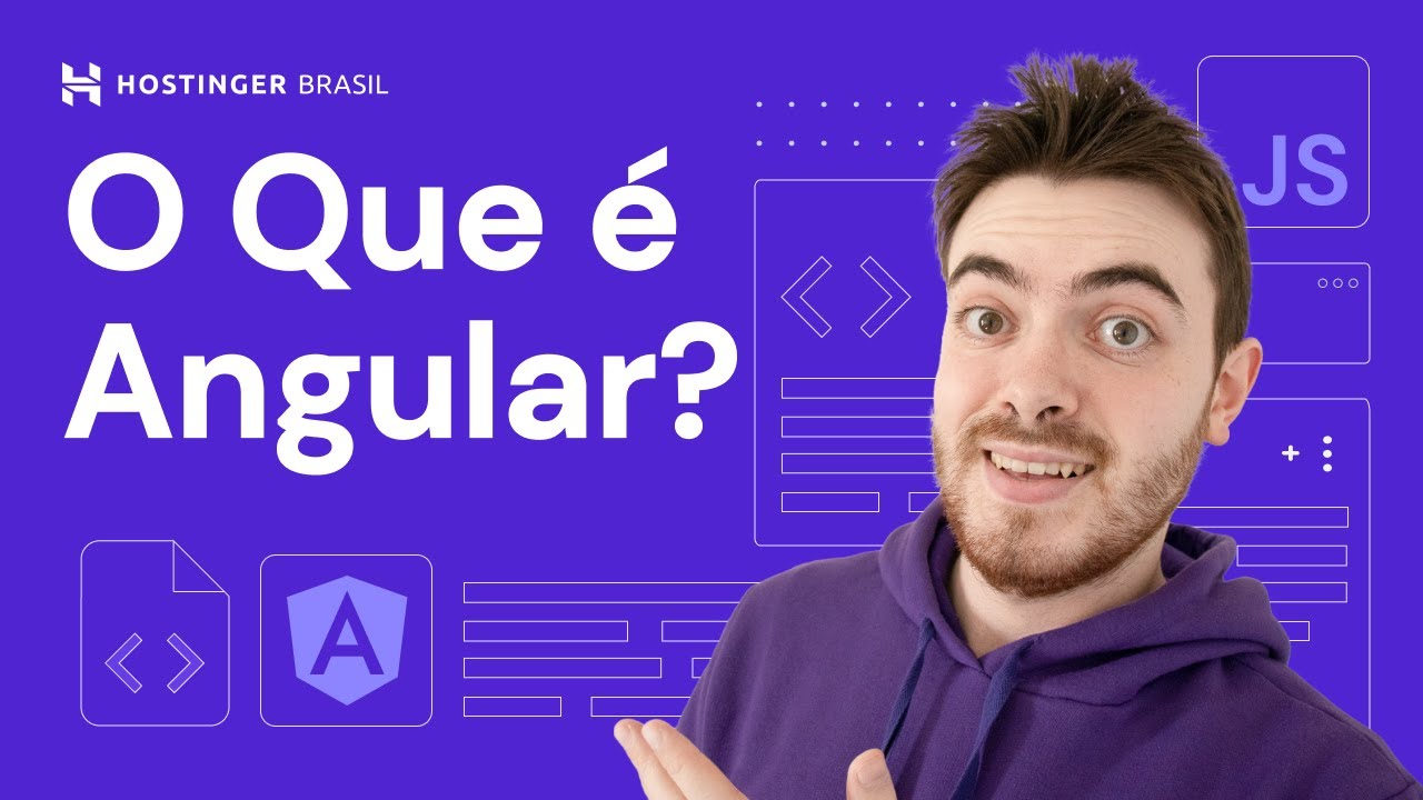 O Que é Angular? 🖱️ - Hostinger Brasil - YouTube