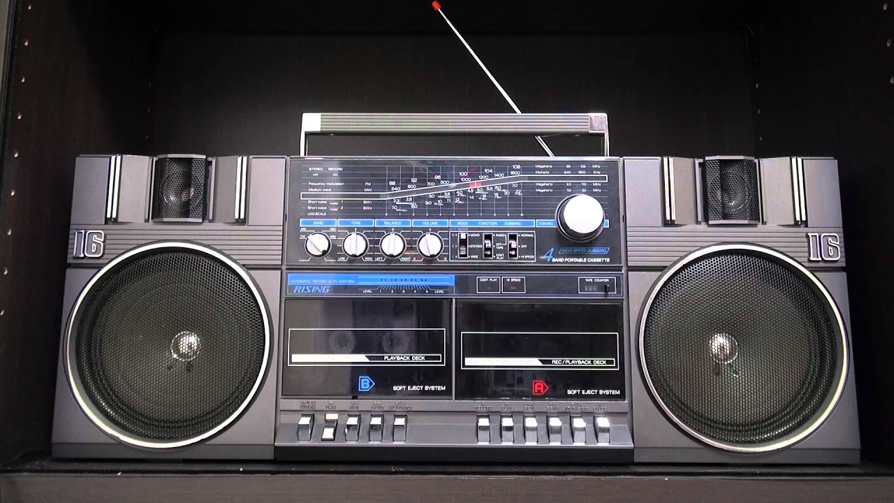 RISING RC-1616 boombox - YouTube