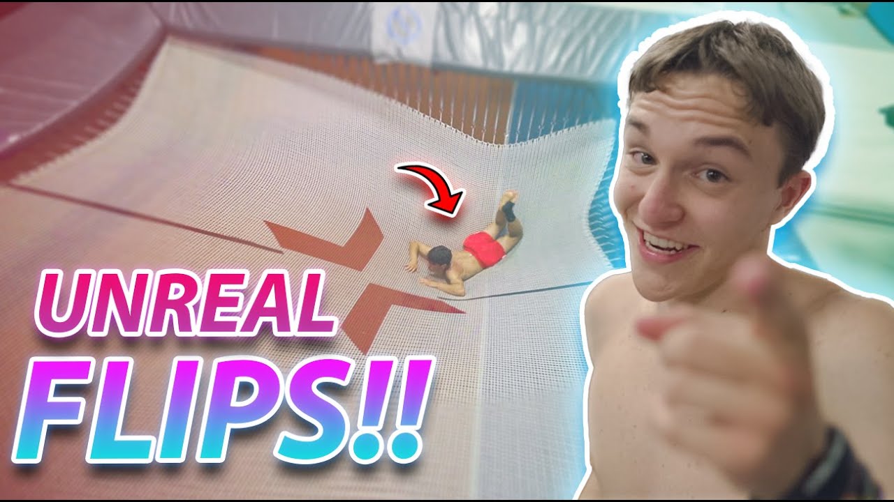 WORLDS BEST FLIPPERS MEET IN CRAZY TRAMPOLINE PARK !! - YouTube
