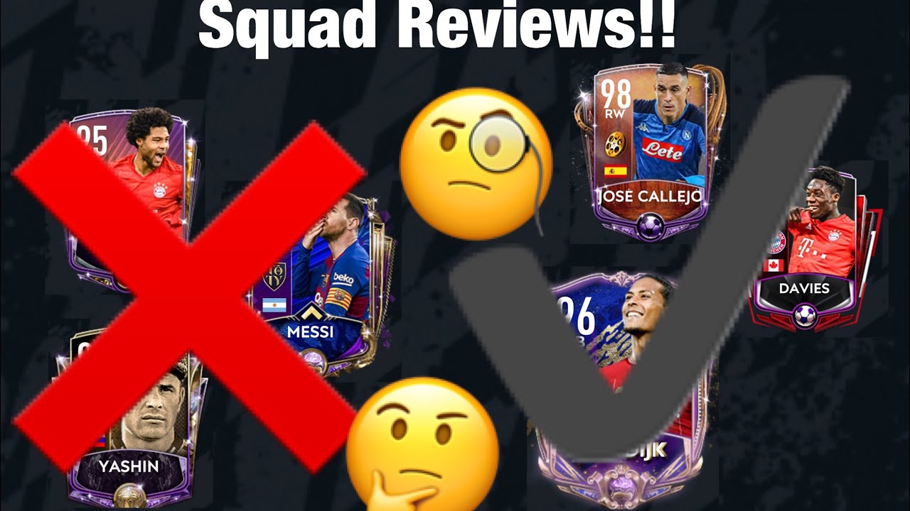SQUAD REVIEWS PART-1! *VARIOUS TYPES OF SQUADS* - YouTube