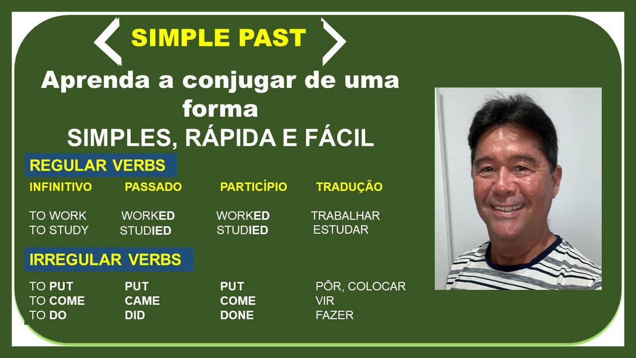 [AULA 9] SIMPLE PAST - Aula completa - YouTube