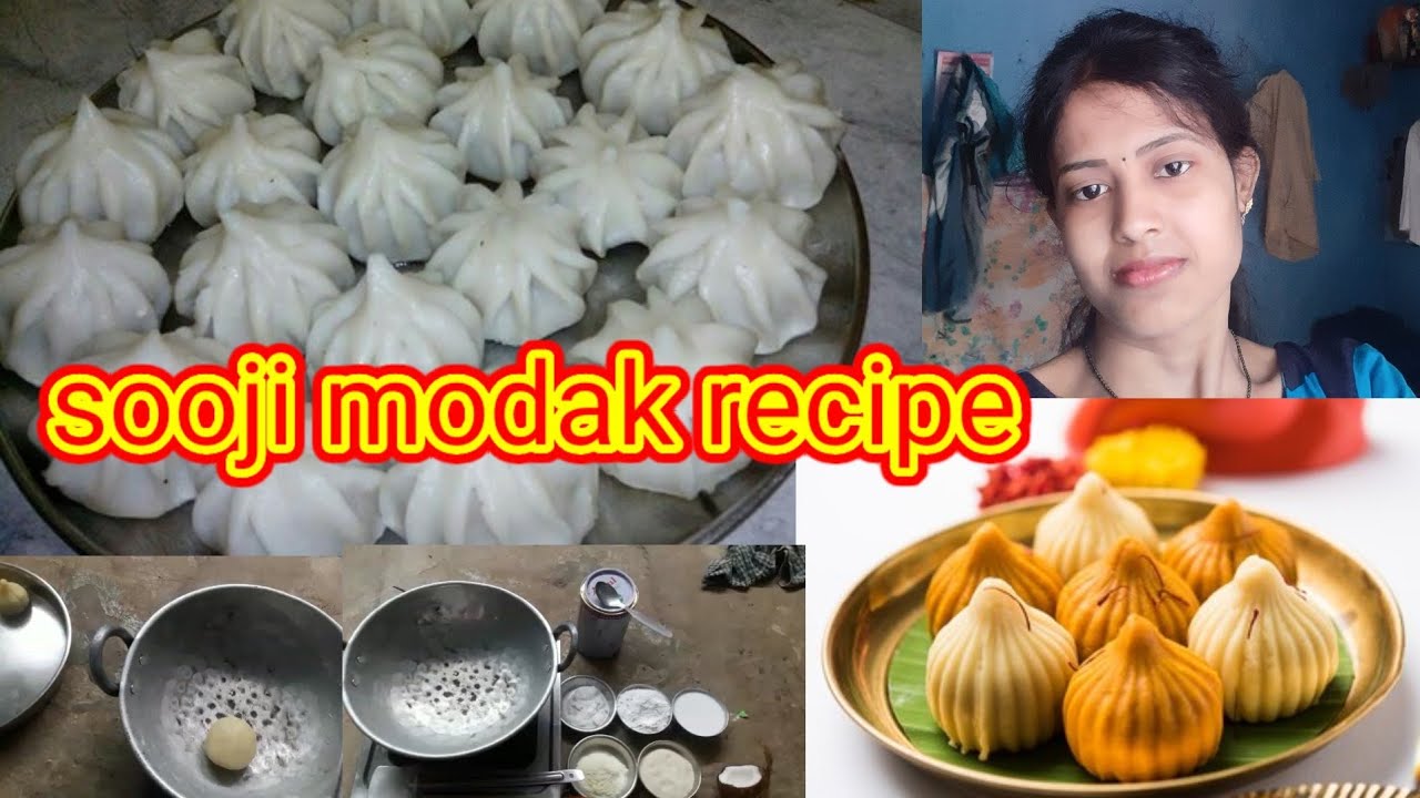Sooji Modak recip || special Modak || 4 in one modak || Rava LAddu @big ...