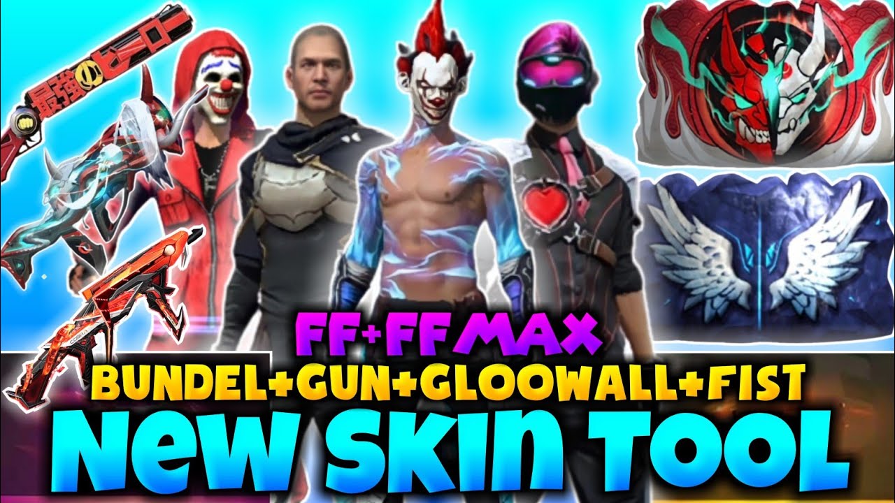 Free Fire New Skin Tool | FF Max Vip Glitch Pack File | Skin Tool Pro ...