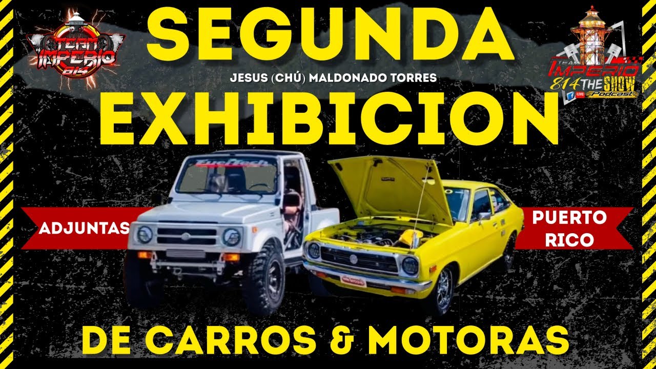 Segunda Exhibicion De Carros & Motoras En Adjuntas Puerto Rico 🚗🇵🇷 ...