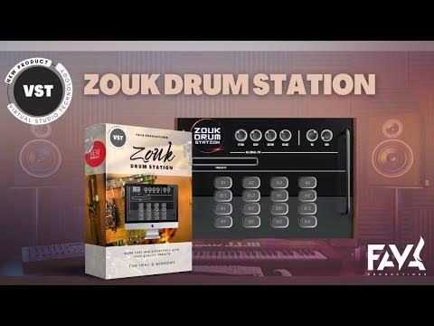 Zouk Drum Station VSTI Plugin (Windows&Mac) | Kizomba Drum Midi | Zouk Midi Loop | kizomba drum ...
